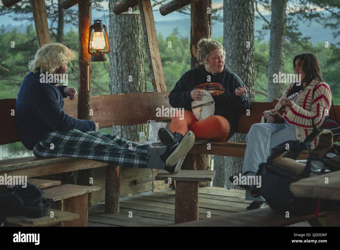 SNOWFLAKE MOUNTAIN, Randy, Rae, Devon, 'Welcome to the Wilderness ...