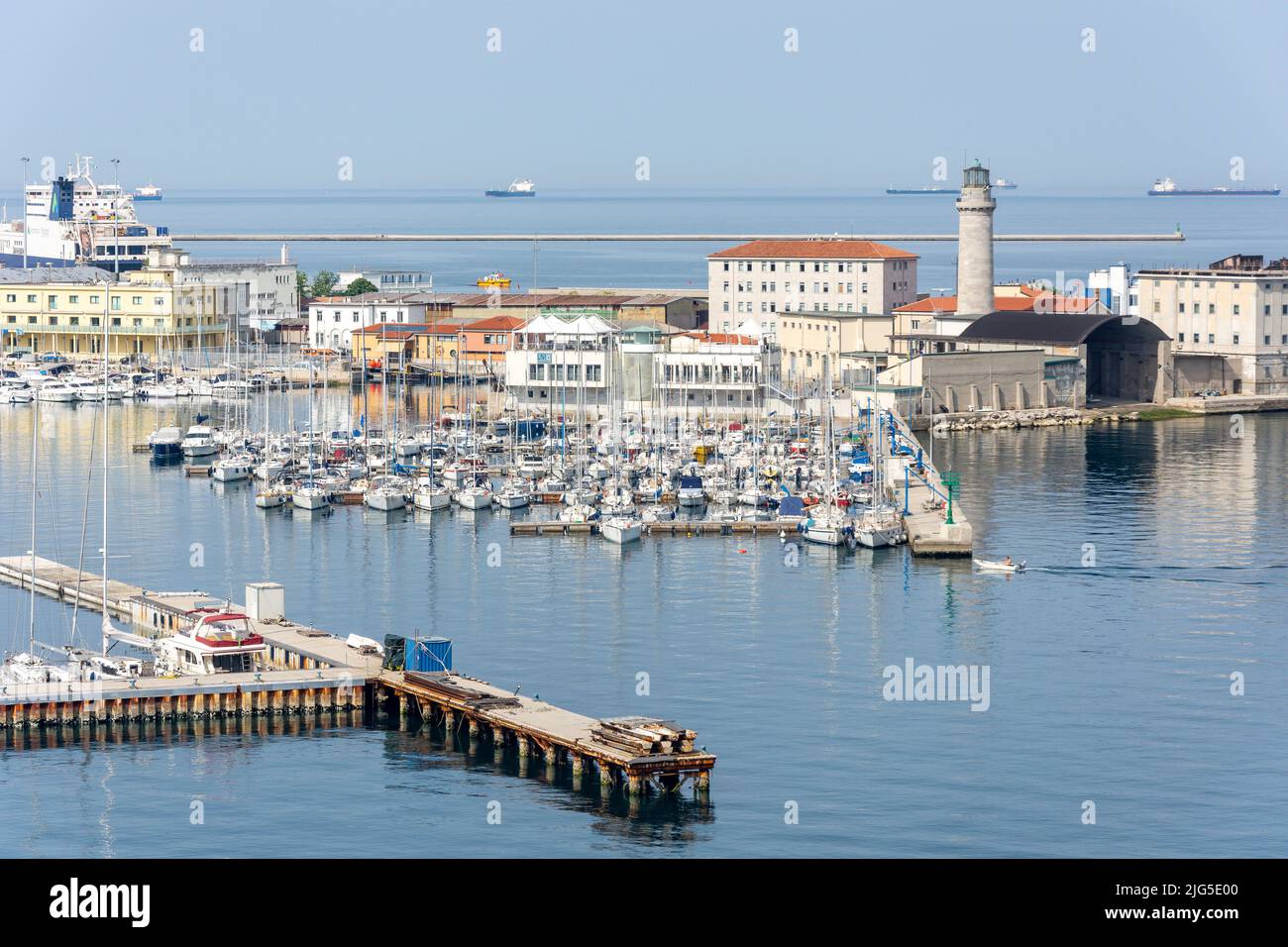 Lega Navale Italiana (Yacht Club), Trieste Harbour, Trieste, Friuli ...