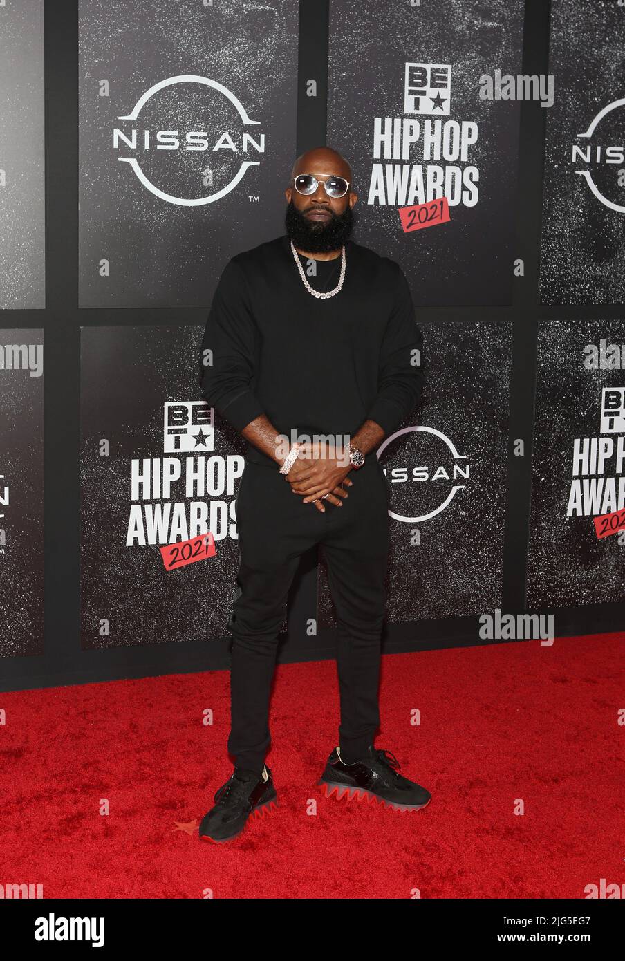 2021 BET Hip Hop Awards Held at the Cobb Energy Performing Arts Centre ...