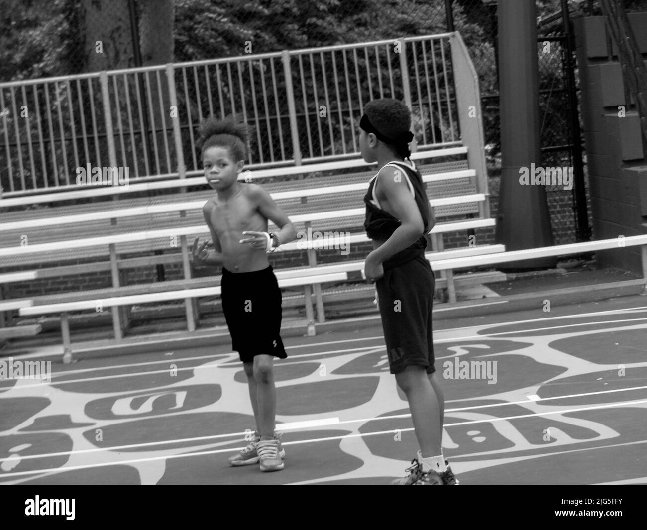 Rucker park harlem Black and White Stock Photos & Images - Alamy