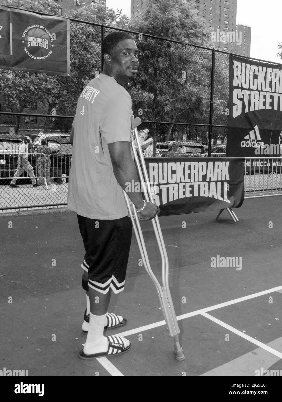 New York, NY, USA. 5th July, 2022. Holcombe Rucker Park basketball ...