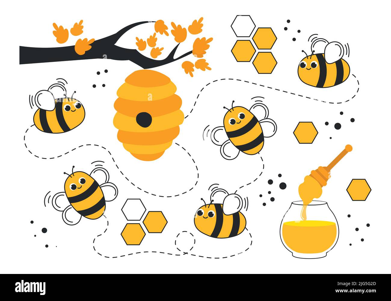 Beekeeping drawing hi-res stock photography and images - Alamy