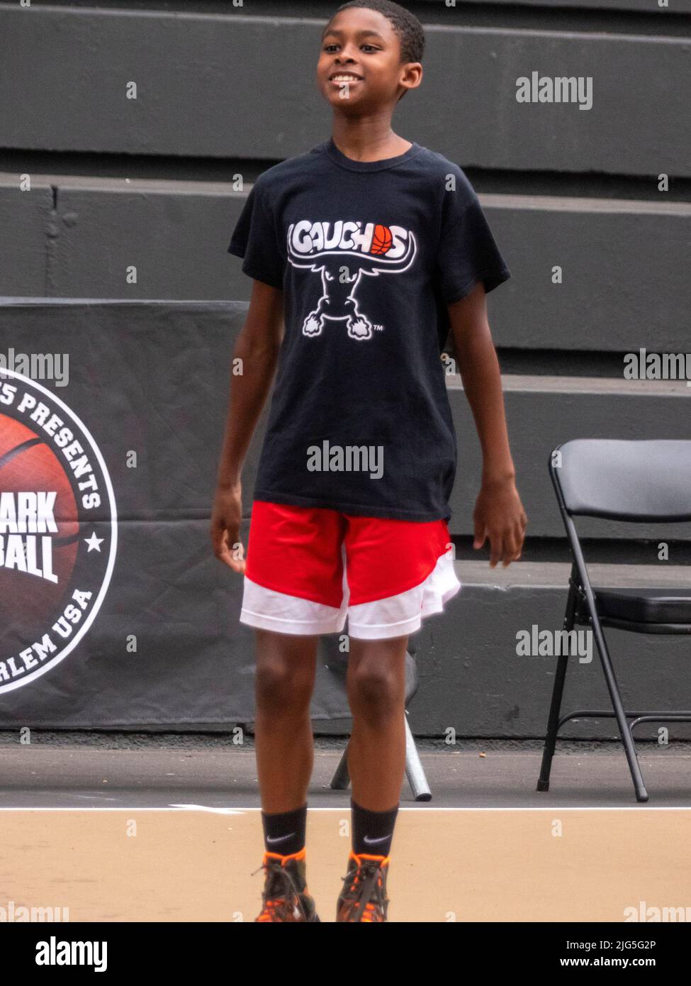 New York, NY, USA. 5th July, 2022. Holcombe Rucker Park basketball ...