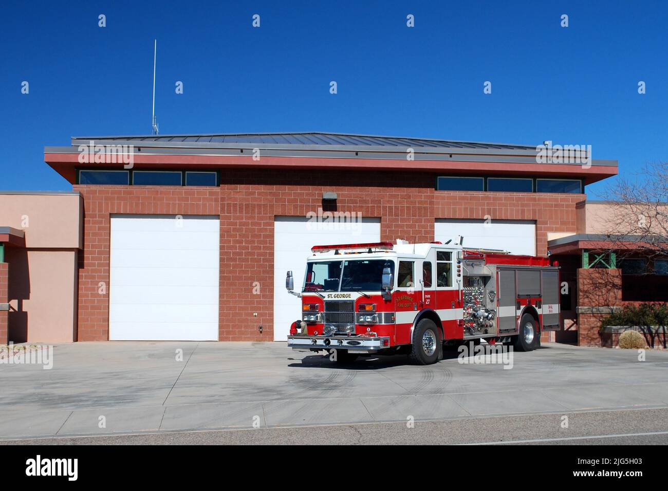 Saint george fire department hi-res stock photography and images - Alamy