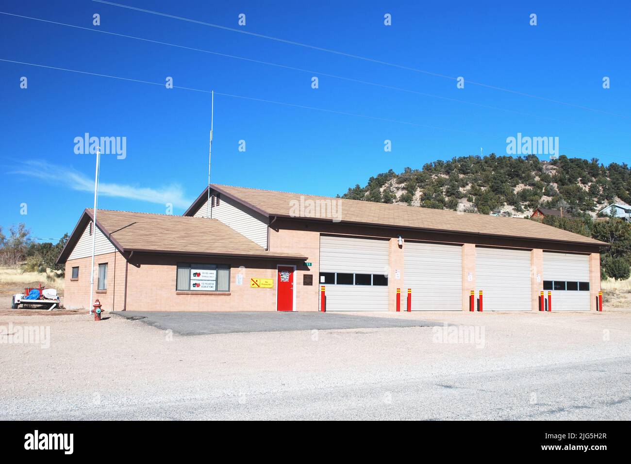 Central fire department of the volunteer fire department hi-res stock ...
