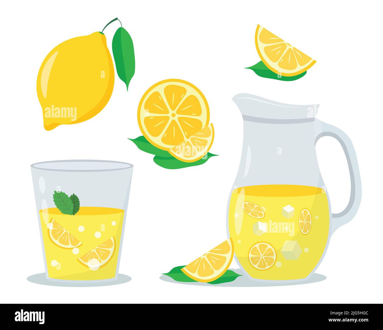 Set different types ice Cut Out Stock Images & Pictures - Alamy