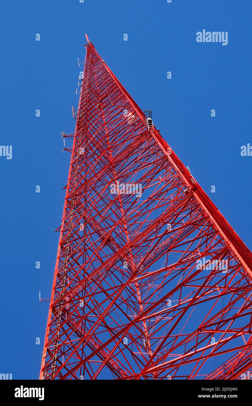 The KCTV-TV tower in Kansas City, Missouri, USA Stock Photo - Alamy