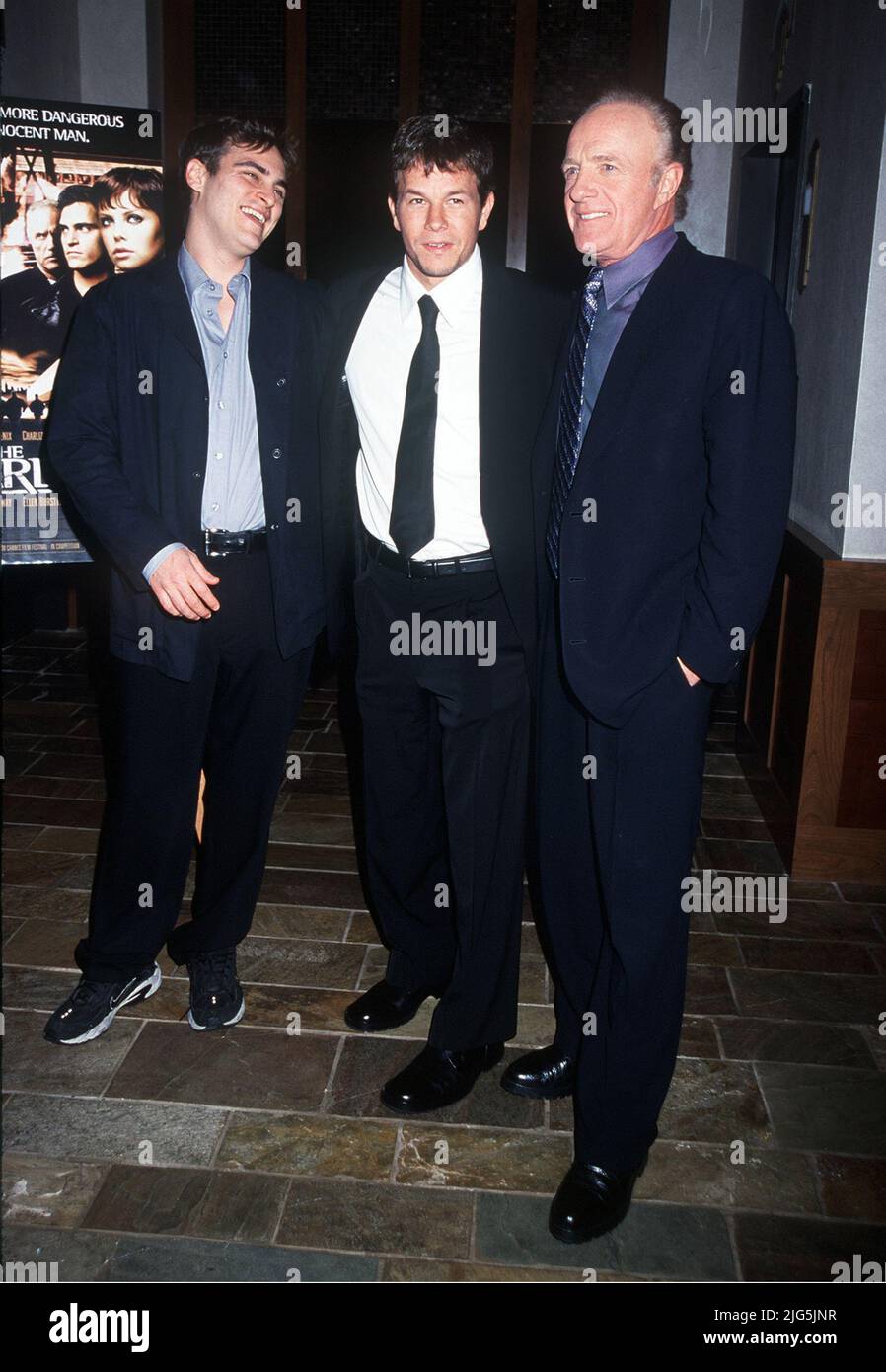 Oct 16, 2000 - New York, New York, USA - JOAQUIN PHOENIX, MARK WHALBERG ...