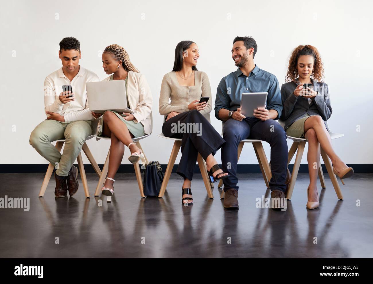 The right candidate could be right beside you. Shot of a group of ...