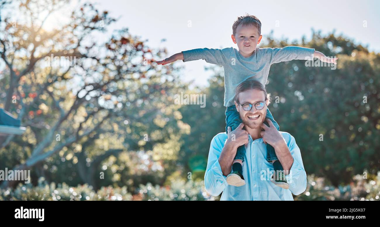 Father and son looking trees hi-res stock photography and images - Alamy