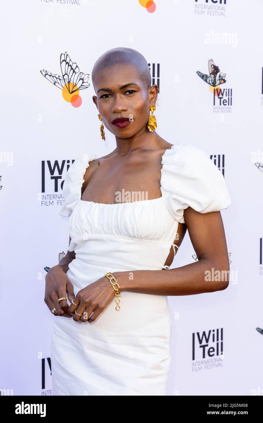 London, UK. 07th July, 2022. Lydia Mark attends the UK Premiere of ...