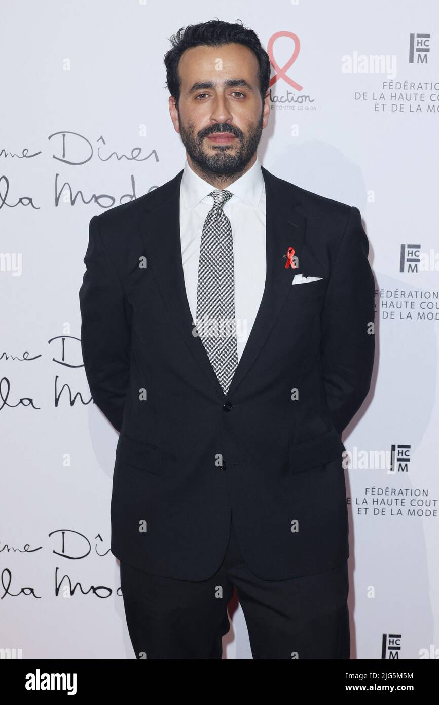Paris, France. July 07, 2022, Jonathan Cohen at 19th "Diner de la mode ...