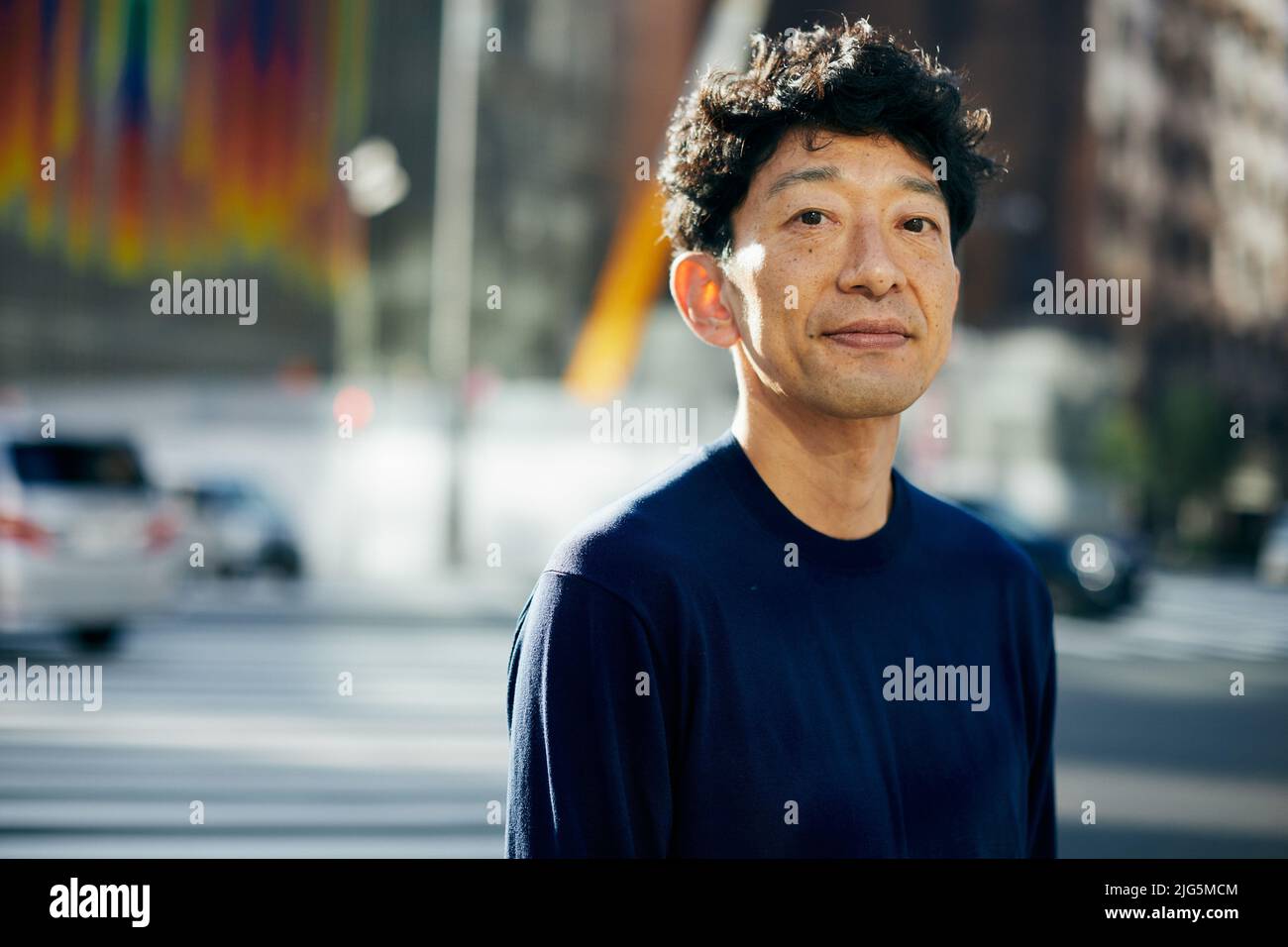 Japanese man portrait Stock Photo - Alamy