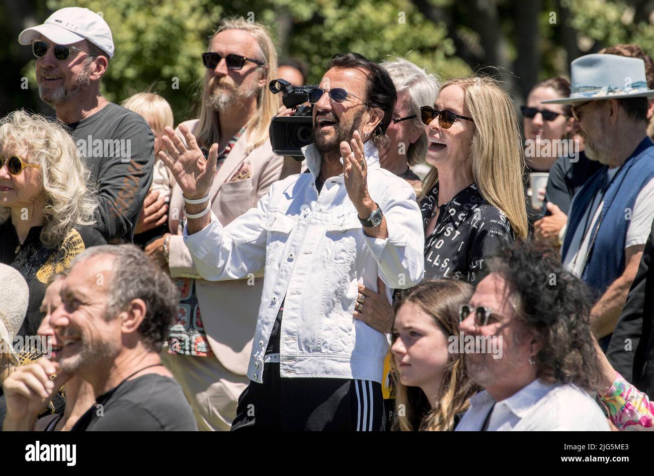 July 07, 2022 - Beverly Hills, California, USA - BARBARA BACH STARKEY ...