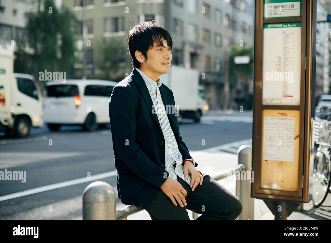 Japanese man portrait Stock Photo - Alamy