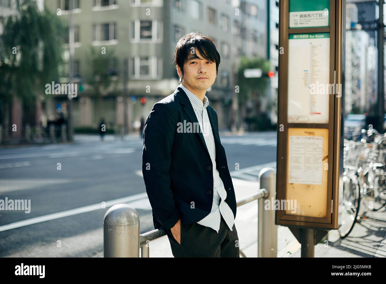 Japanese man portrait Stock Photo - Alamy