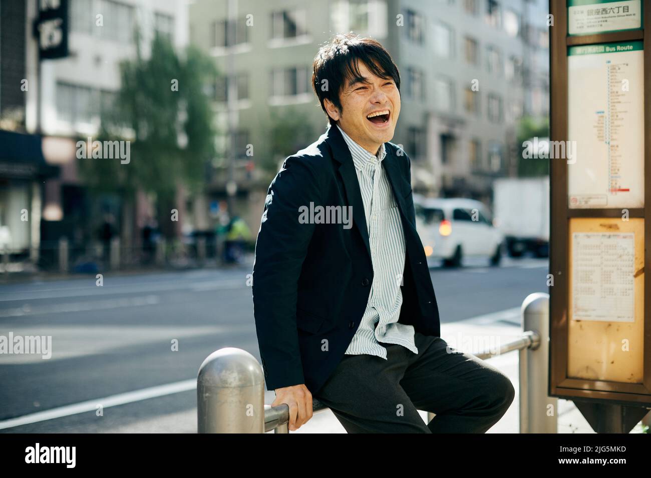 Japanese man portrait Stock Photo - Alamy