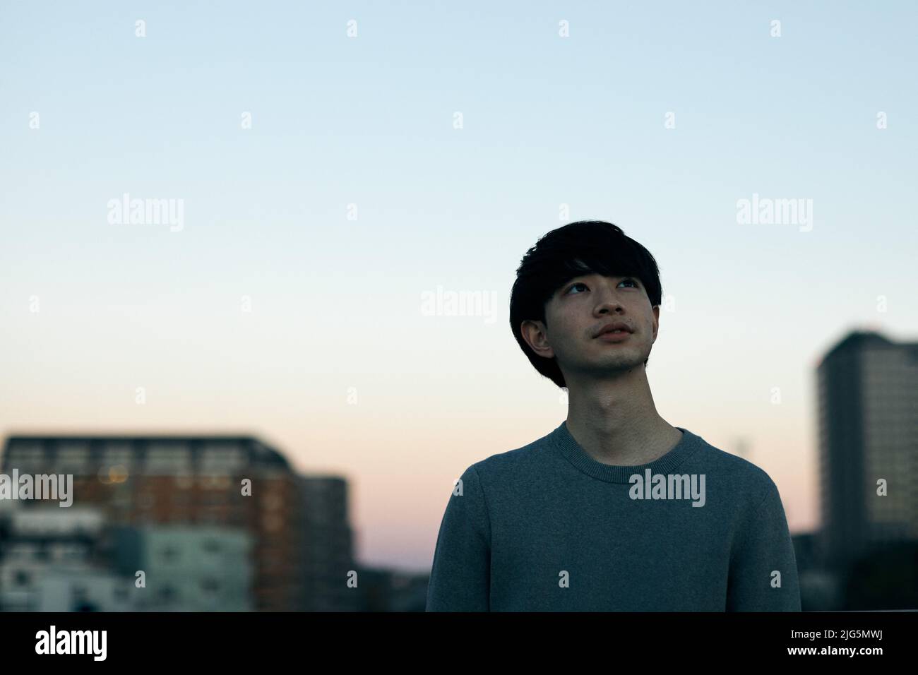 Japanese man portrait Stock Photo - Alamy