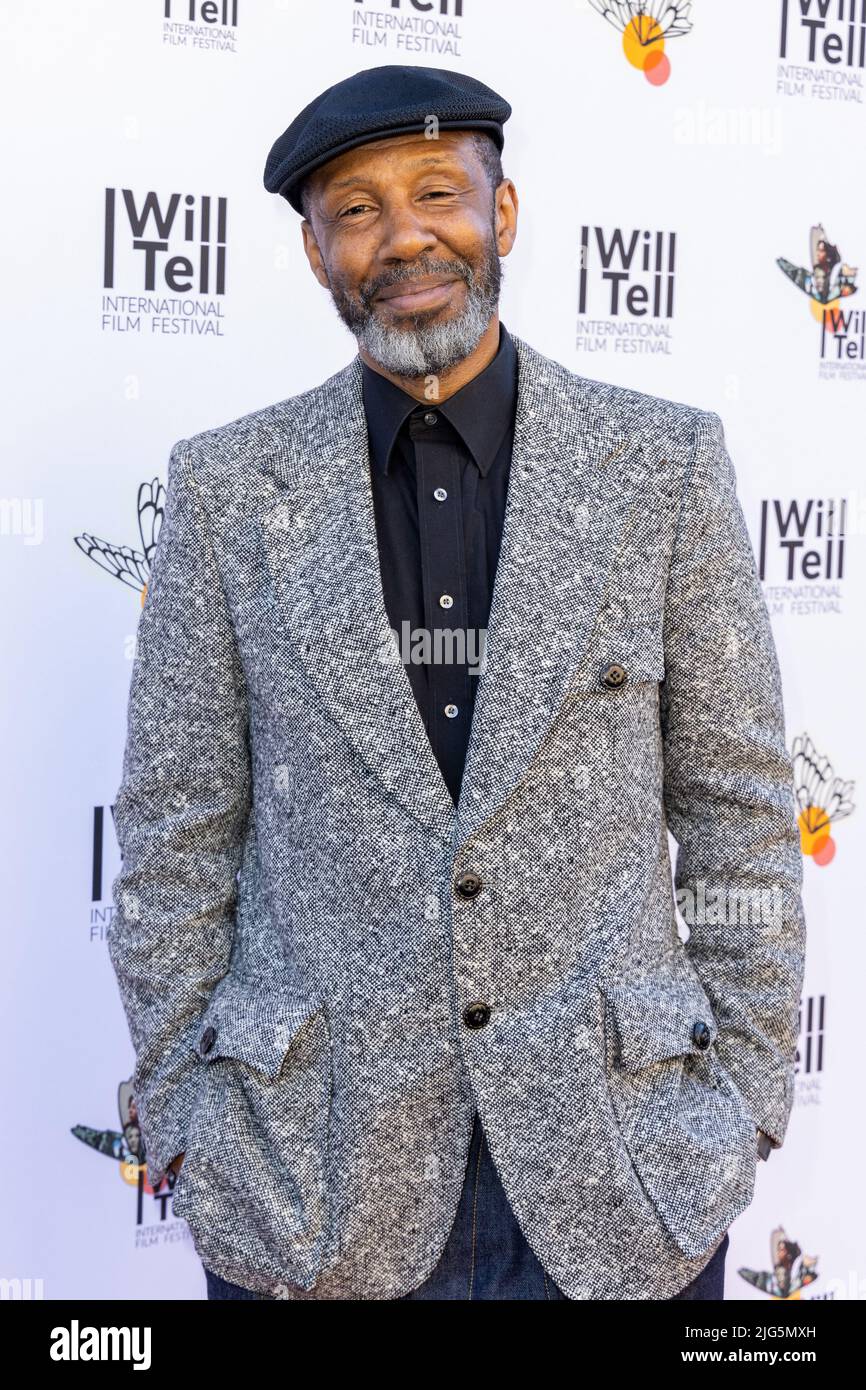 Brian Bovell attends the UK Premiere of "Purple Beatz", at the I Will ...