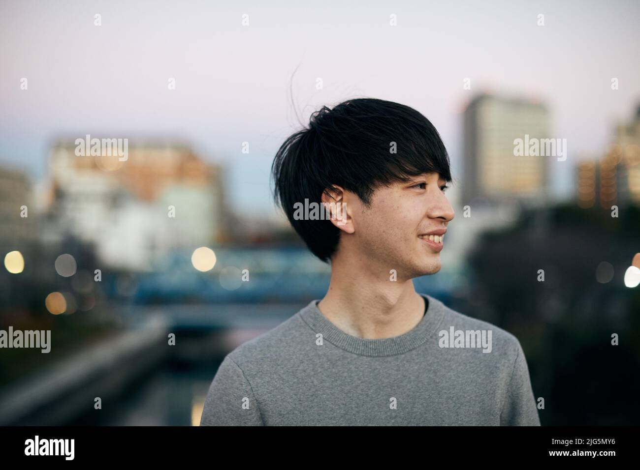 Japanese man portrait Stock Photo - Alamy
