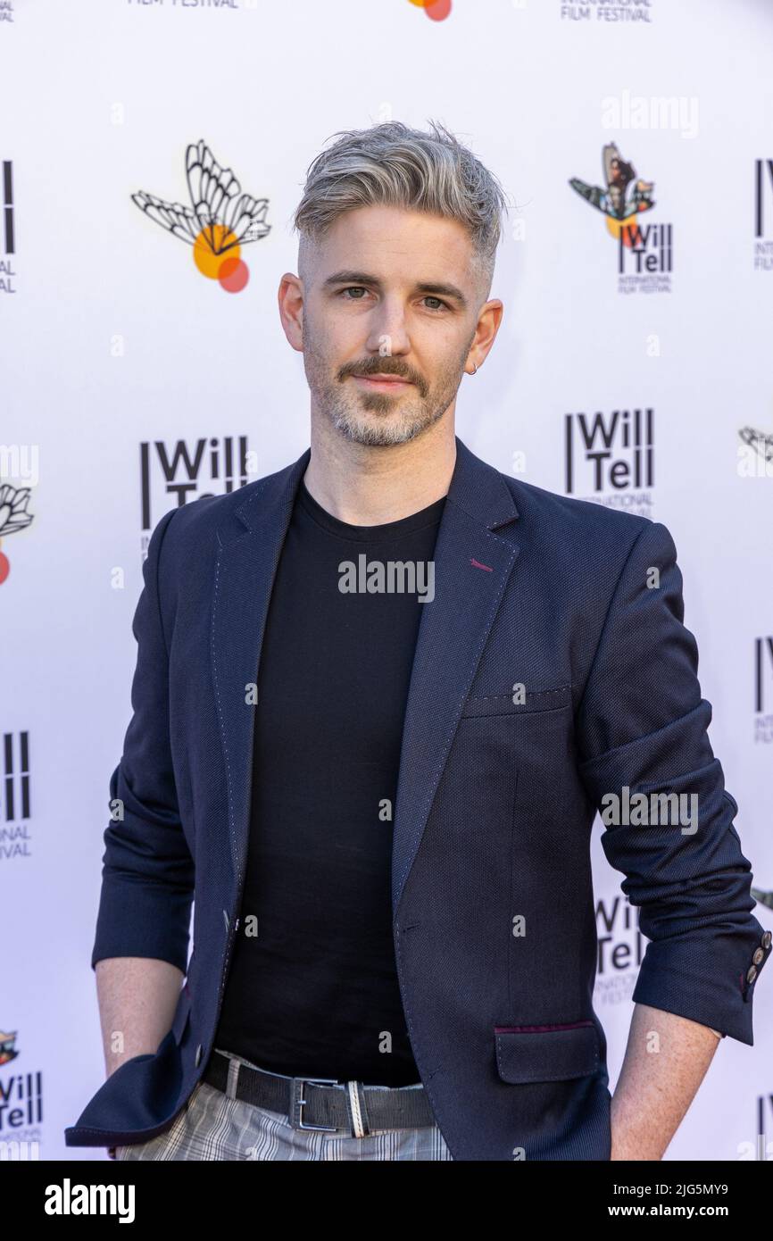 James Matthewson attends the UK Premiere of "Purple Beatz", at the I ...