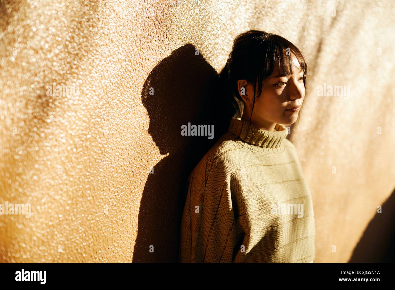 Japanese woman portrait Stock Photo - Alamy