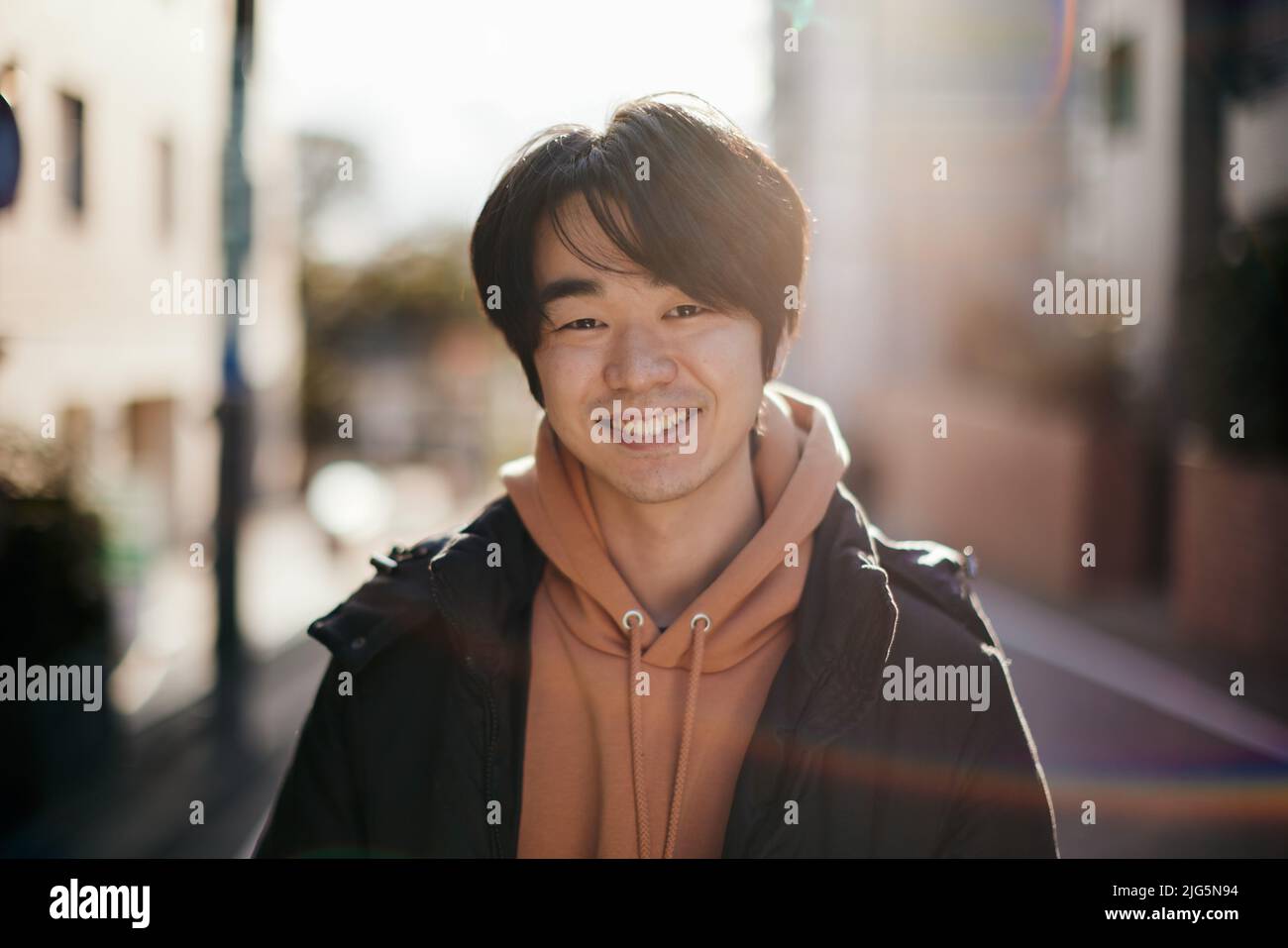 Japanese man portrait Stock Photo - Alamy