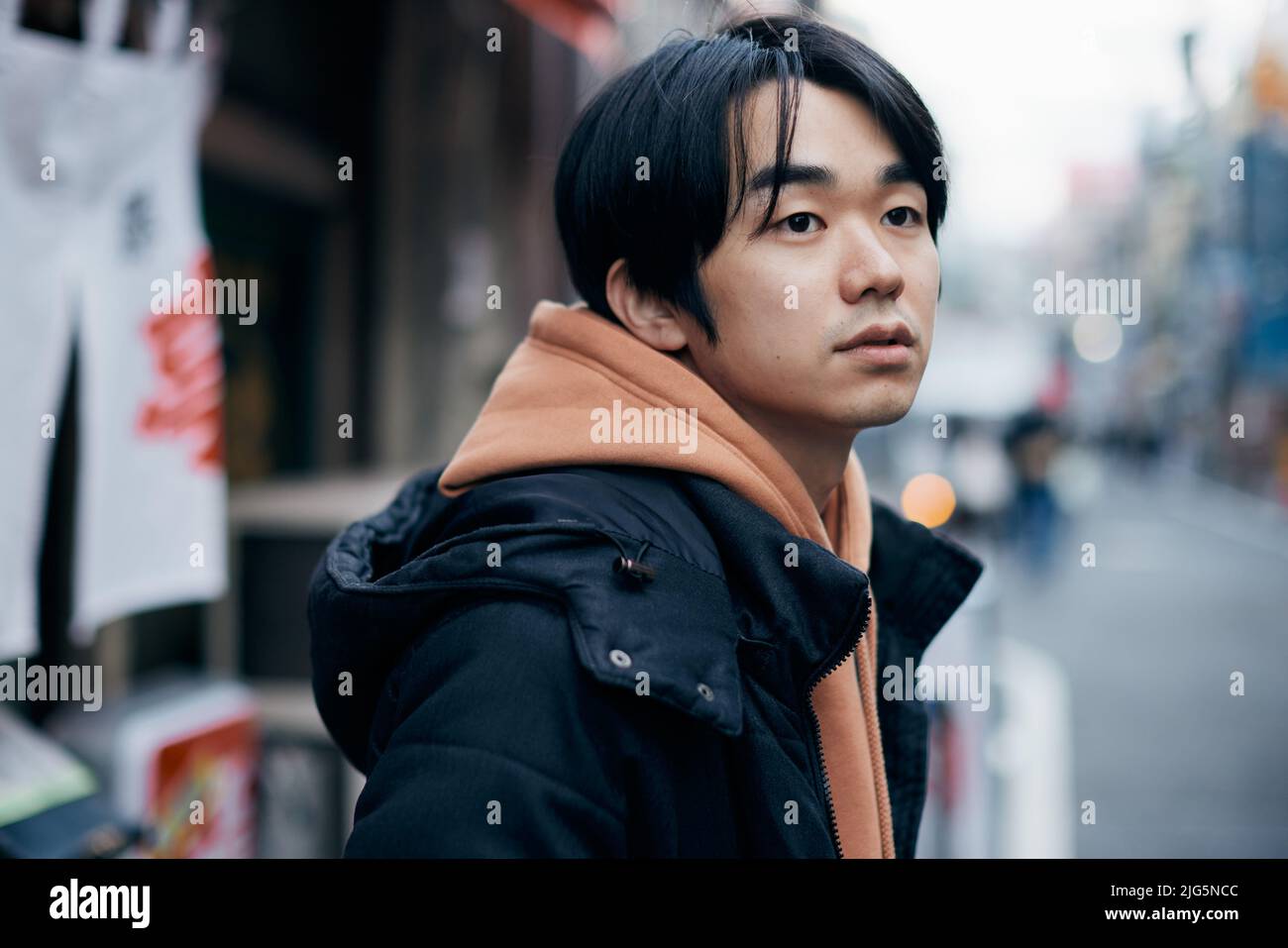 Japanese man portrait Stock Photo - Alamy