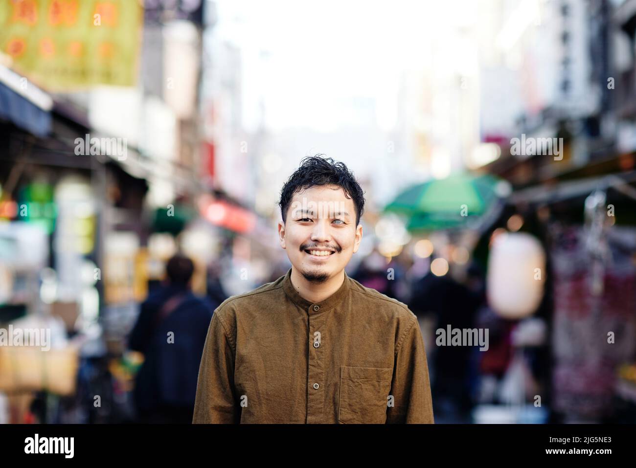 Japanese man portrait Stock Photo - Alamy