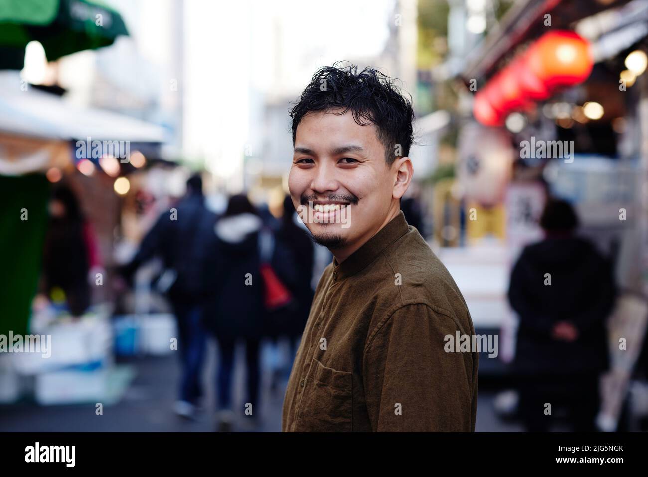 Japanese man portrait Stock Photo - Alamy