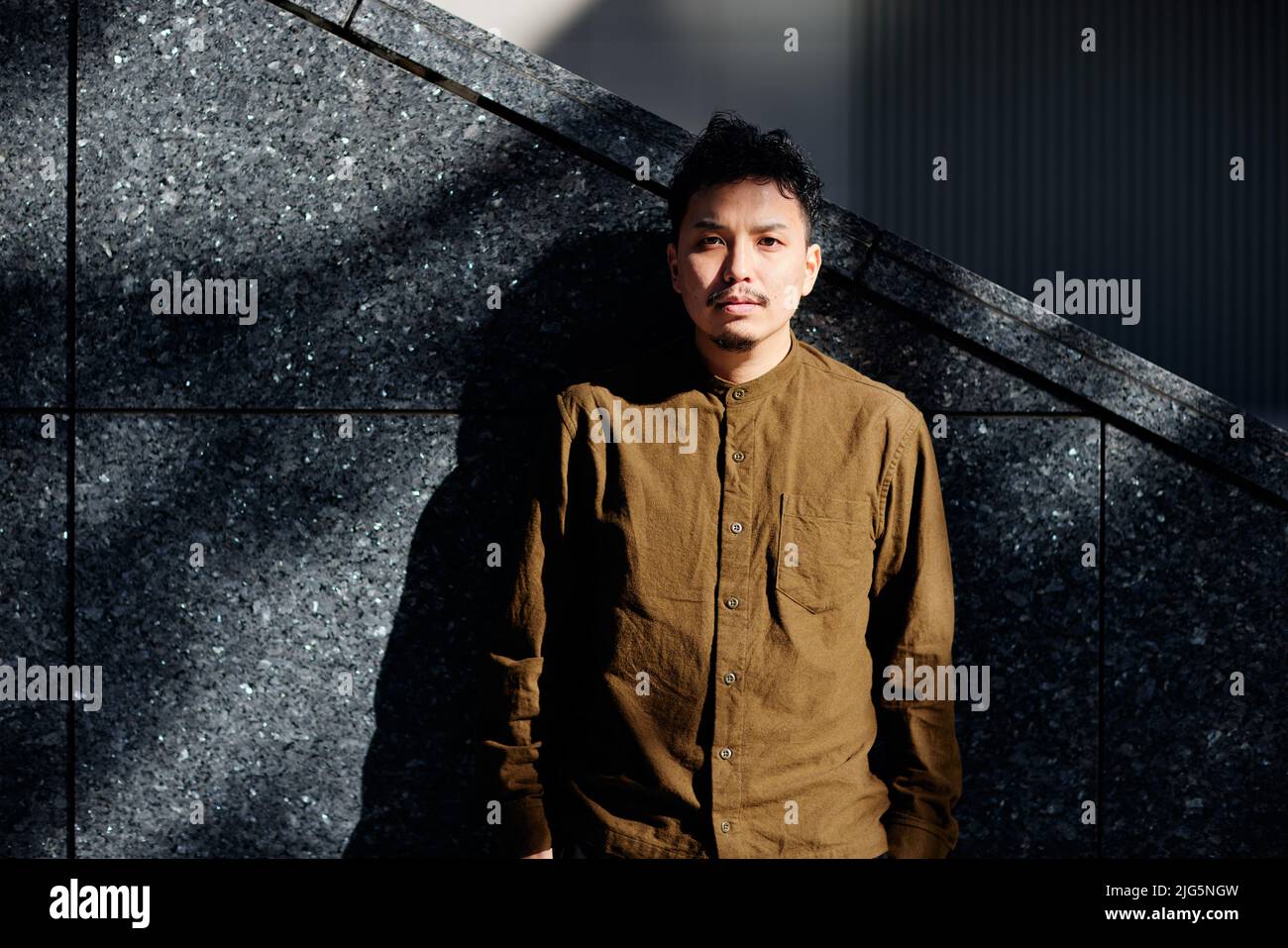 Japanese man portrait Stock Photo - Alamy