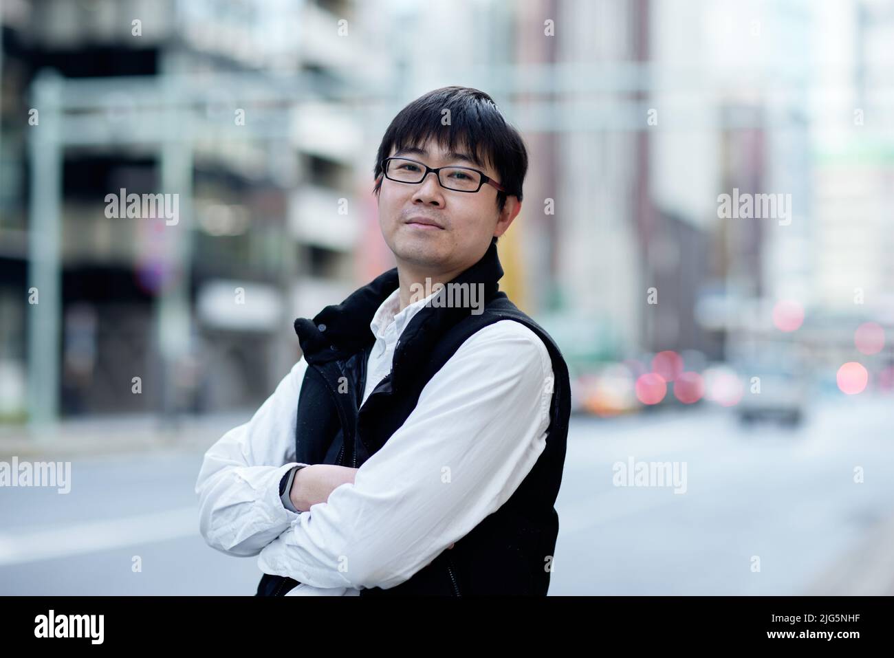 Japanese man portrait Stock Photo - Alamy