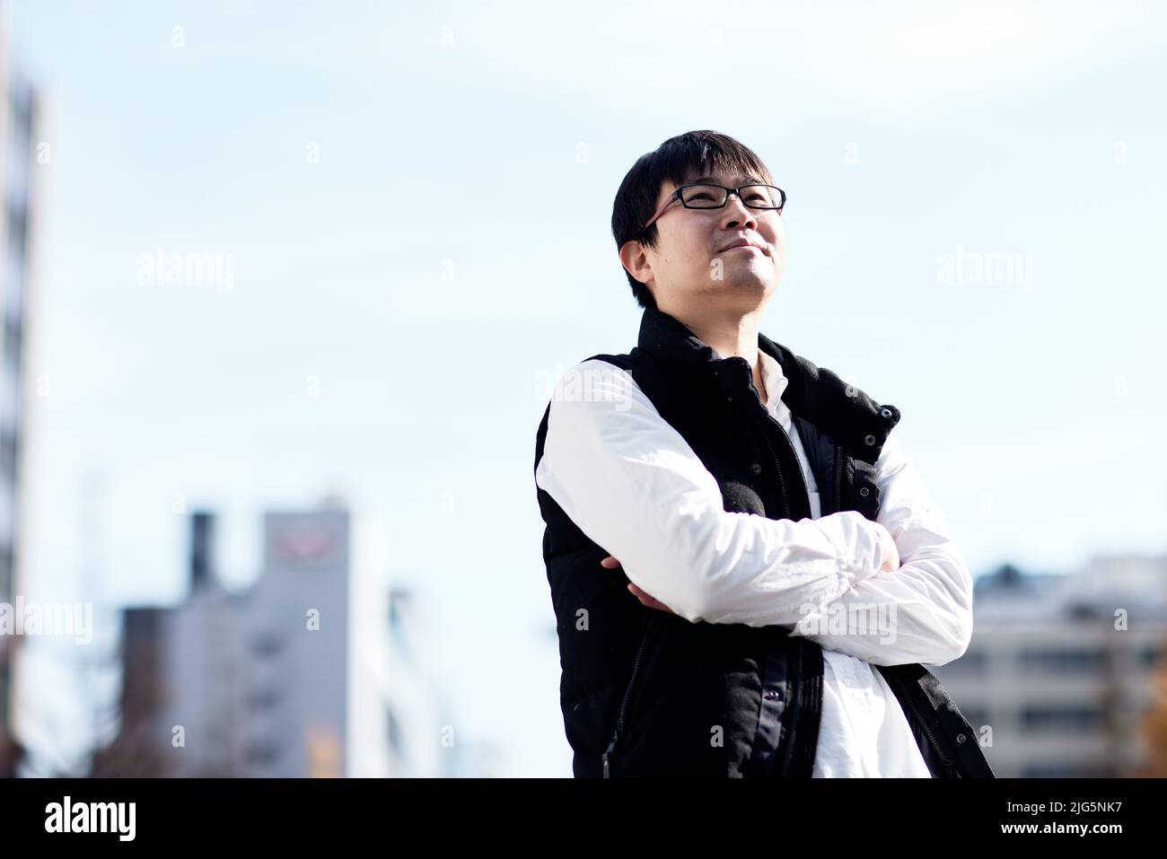 Japanese man portrait Stock Photo - Alamy