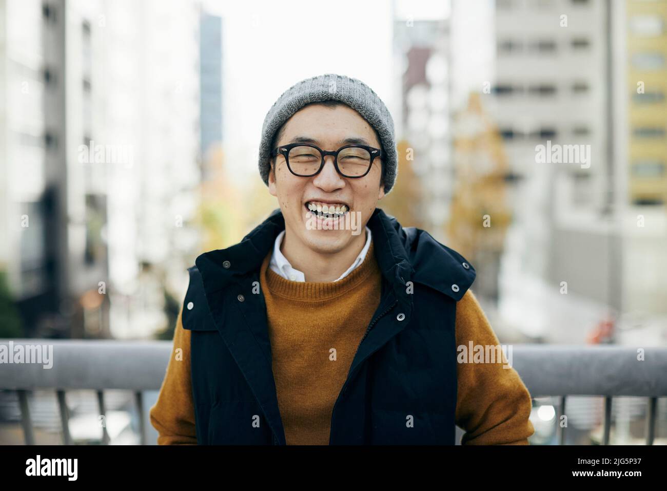 Japanese man portrait Stock Photo - Alamy