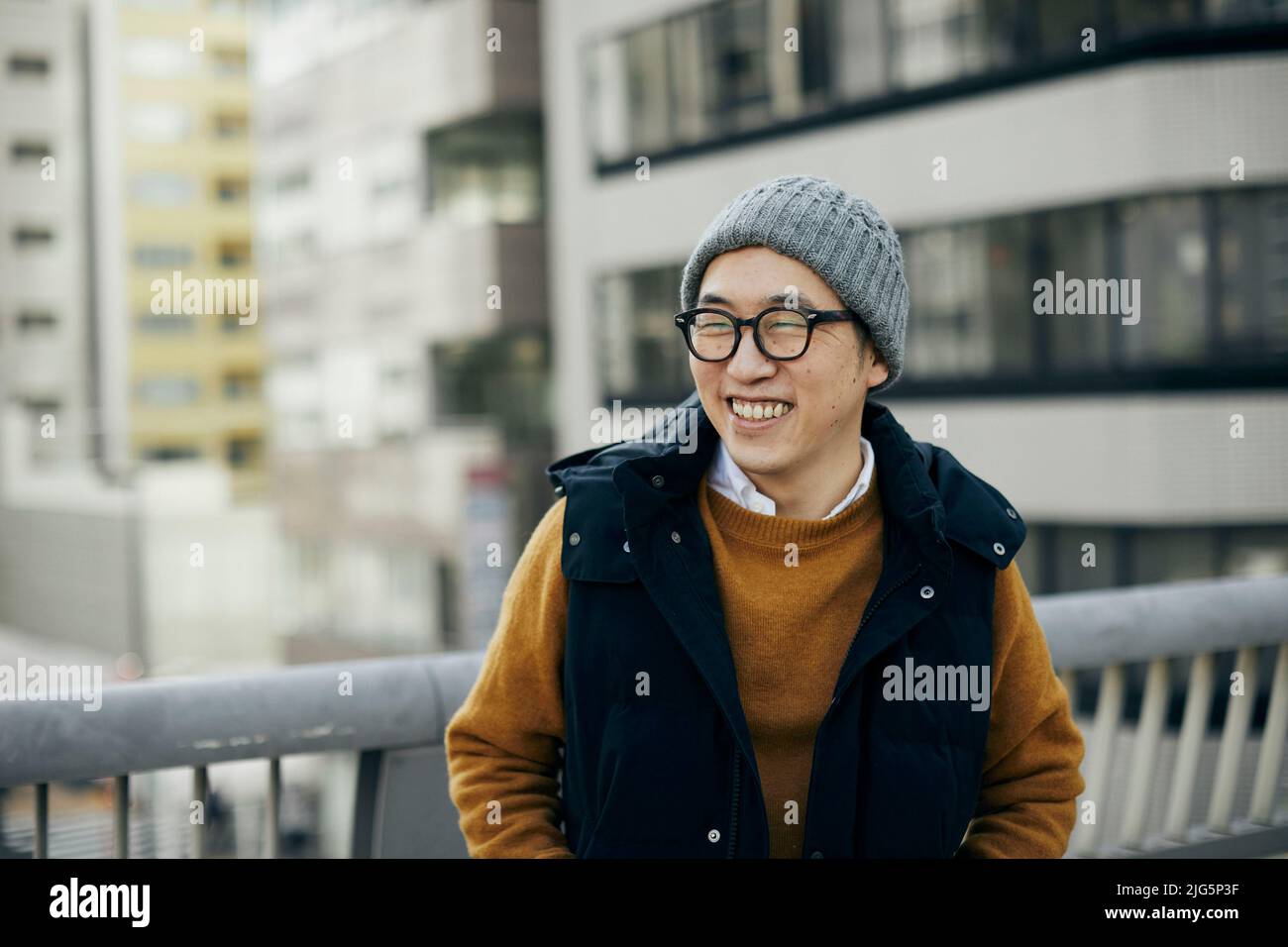 Japanese man portrait Stock Photo - Alamy