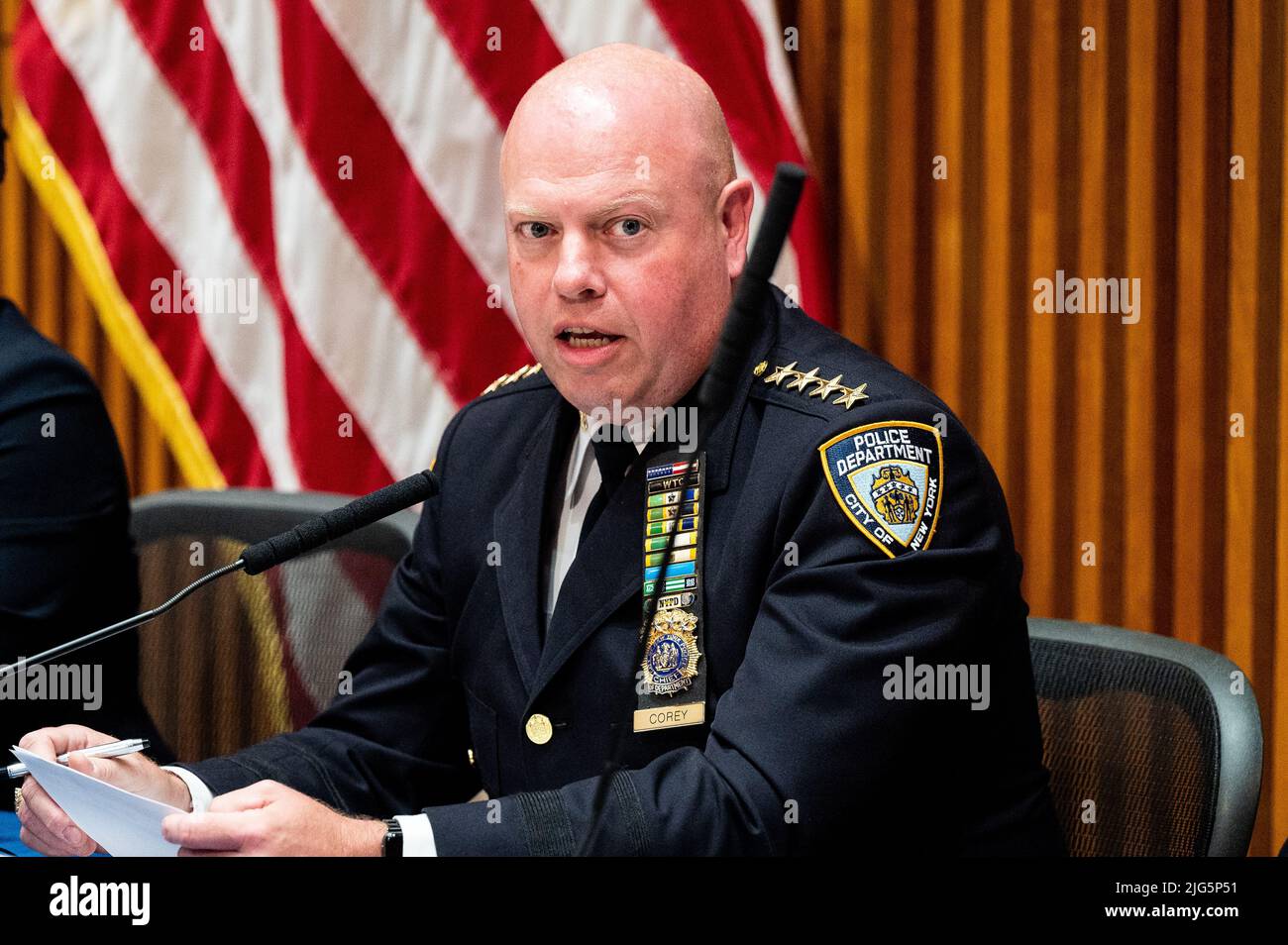 New York, United States. 07th July, 2022. New York City Police ...