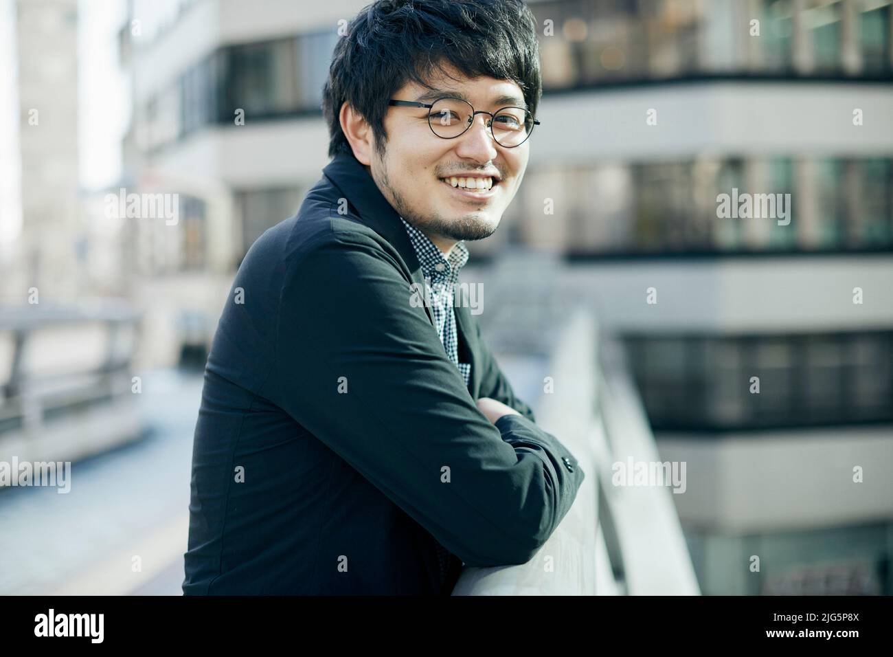 Japanese man portrait Stock Photo - Alamy