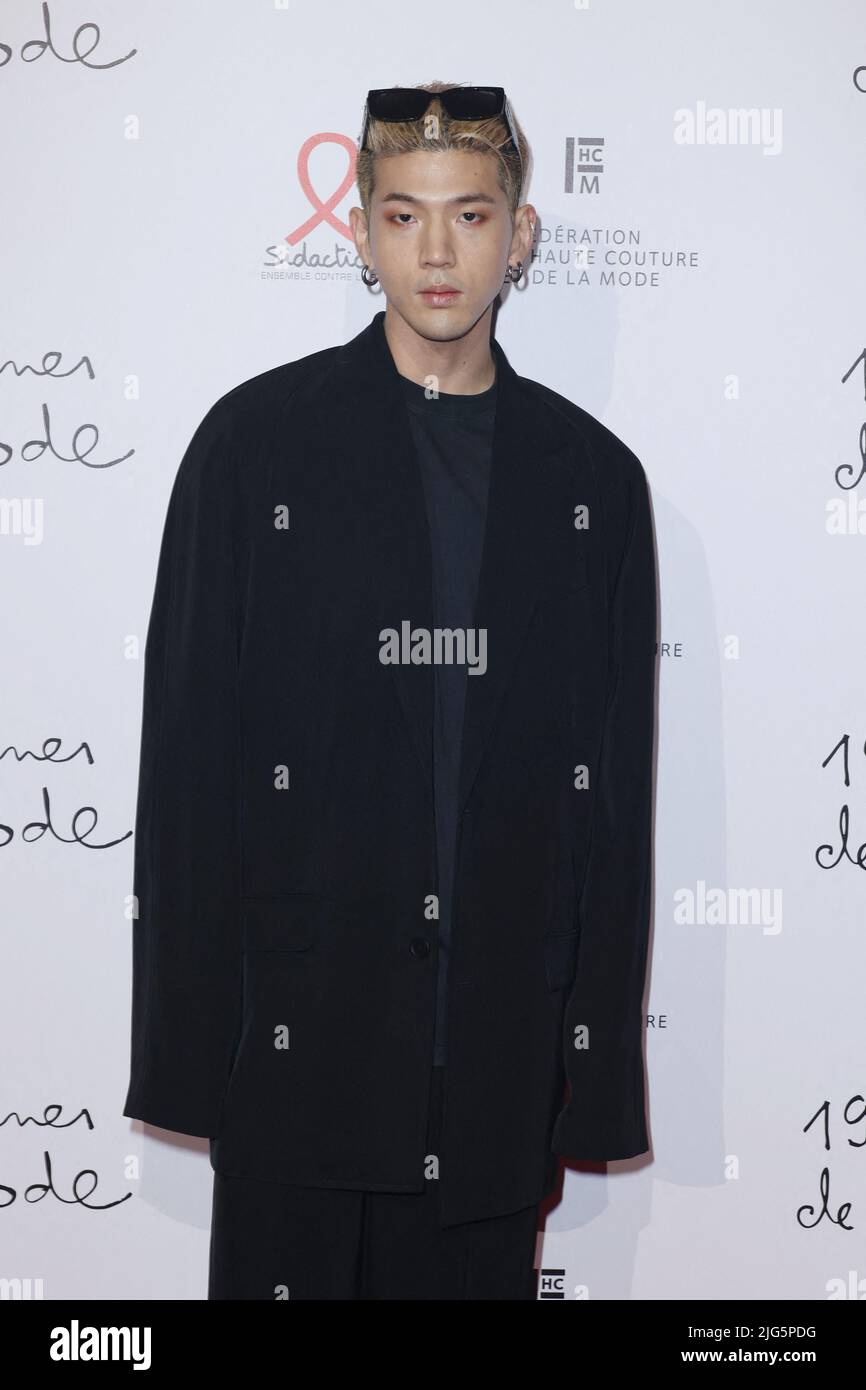Paris, France. July 07, 2022, Matthew Kim at 19th "Diner de la mode ...
