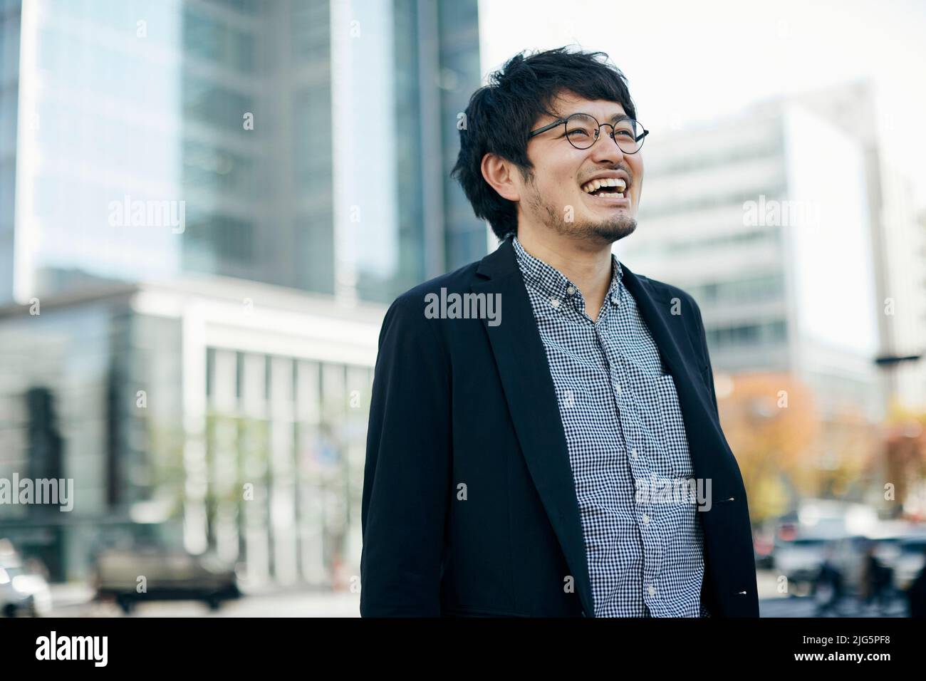 Japanese man portrait Stock Photo - Alamy