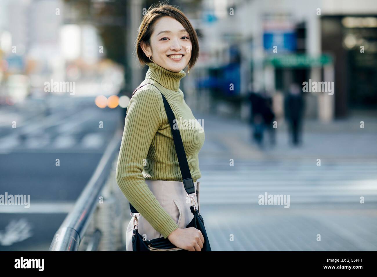 Japanese woman portrait Stock Photo - Alamy