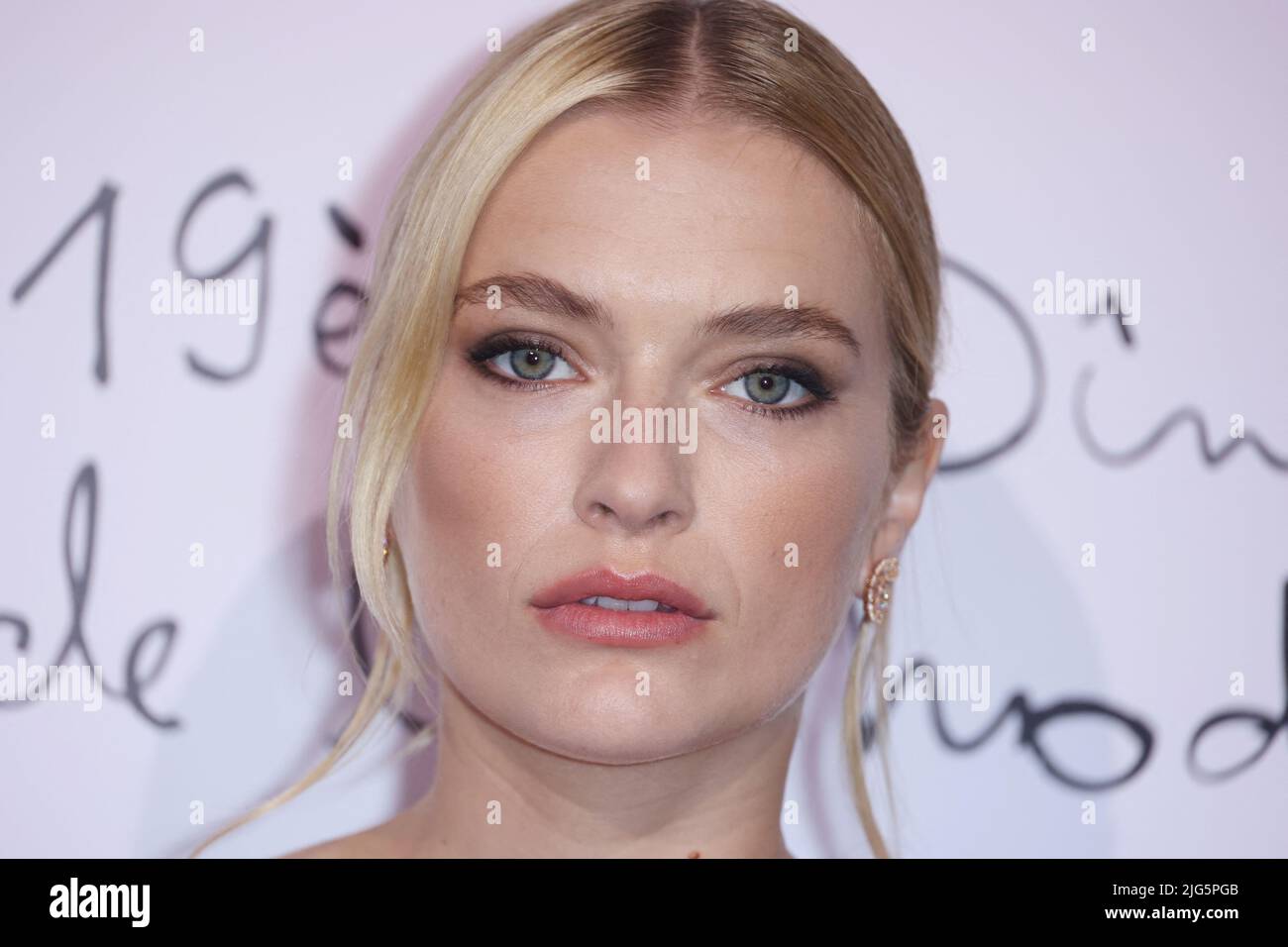 Paris, France. July 07, 2022, Camille Razat at 19th "Diner de la mode ...