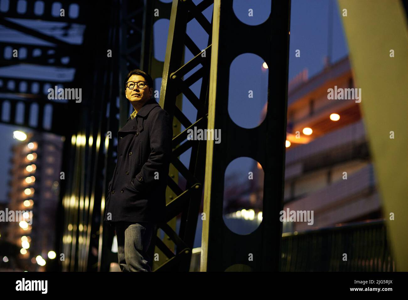 Japanese man portrait Stock Photo - Alamy
