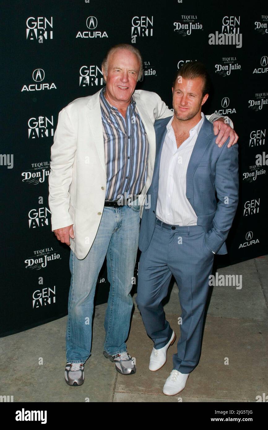 Los Angeles, USA. 03rd May, 2010. Scott Caan with his father James Caan ...
