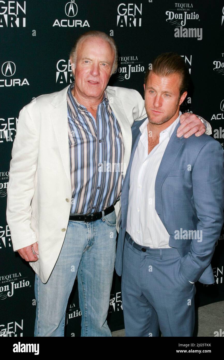 Los Angeles, USA. 03rd May, 2010. Scott Caan with his father James Caan ...
