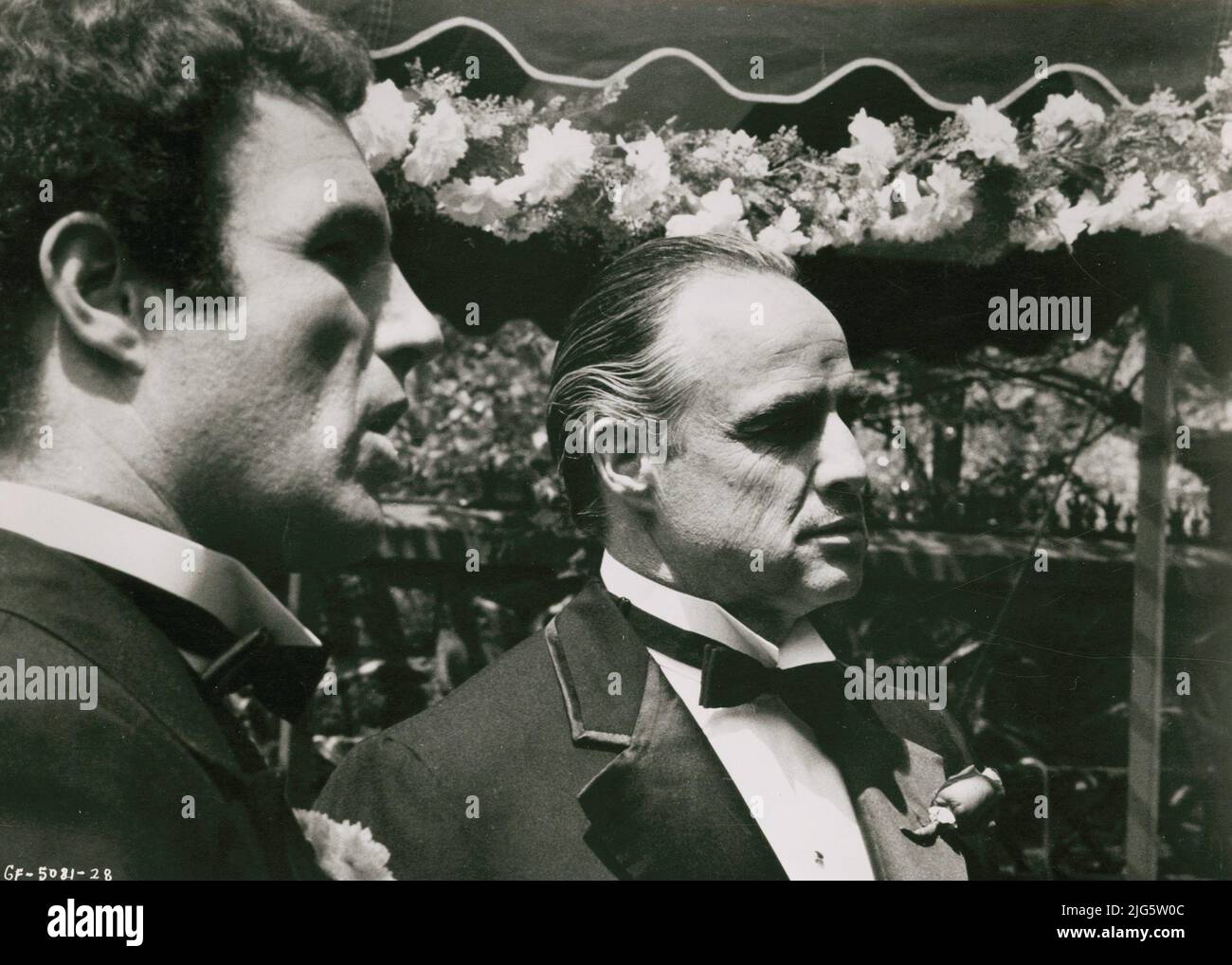 Brando james caan the godfather 1972 hi-res stock photography and ...