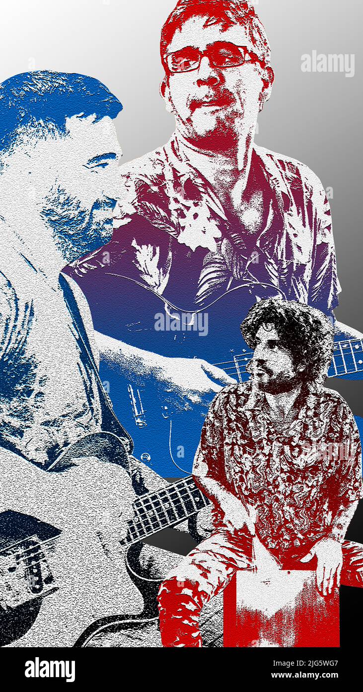 Musicians playing at a live show Stock Photo - Alamy