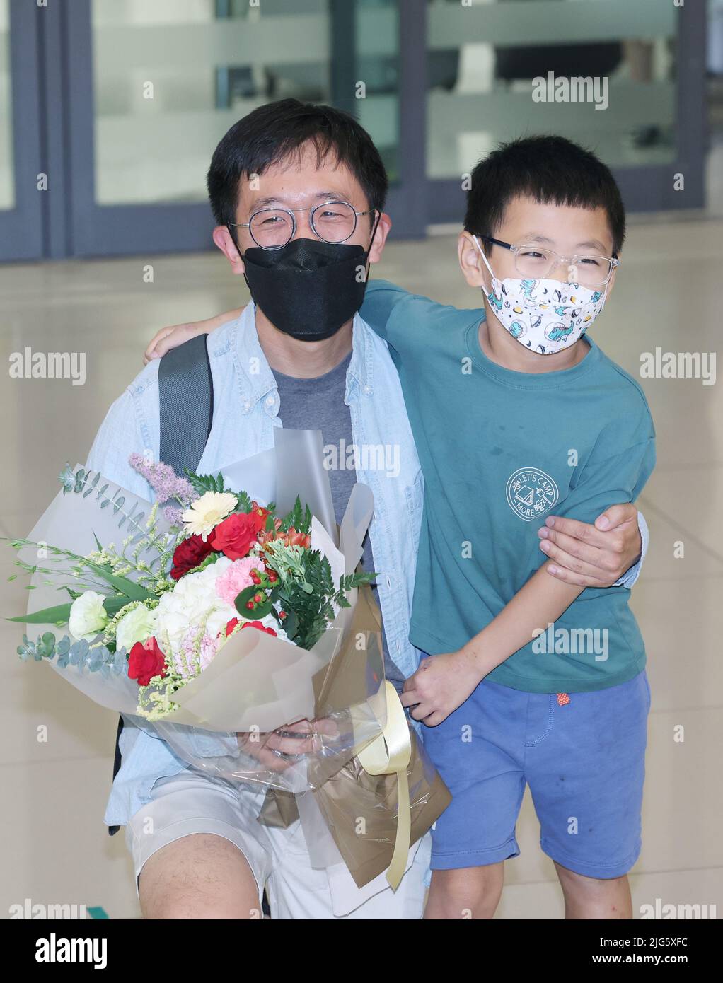 08th July, 2022. Fields Prize winner visits S. Korea June Huh, a Korean ...