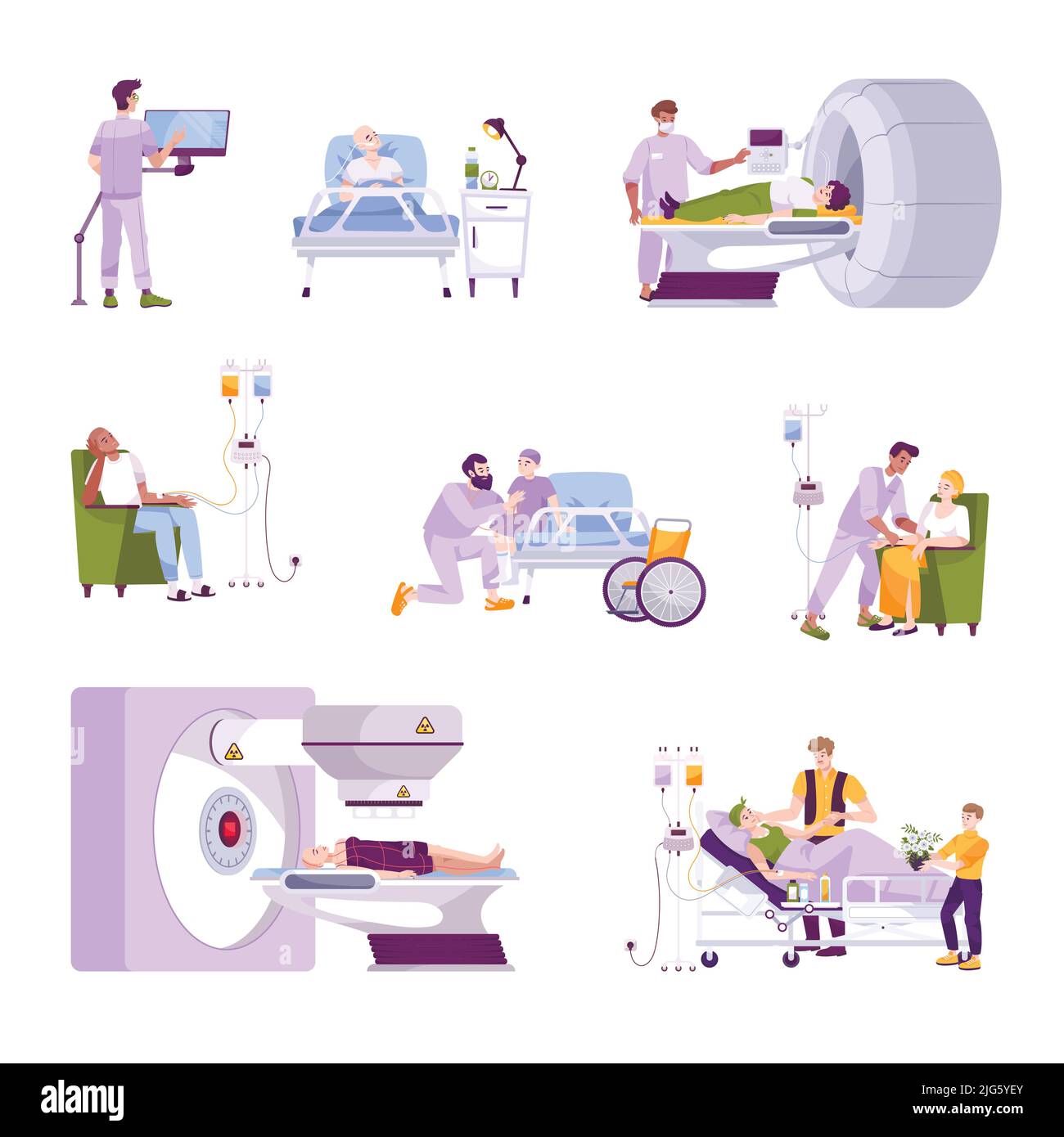 Oncology patients during mri scan radiotherapy chemotherapy kids in ...