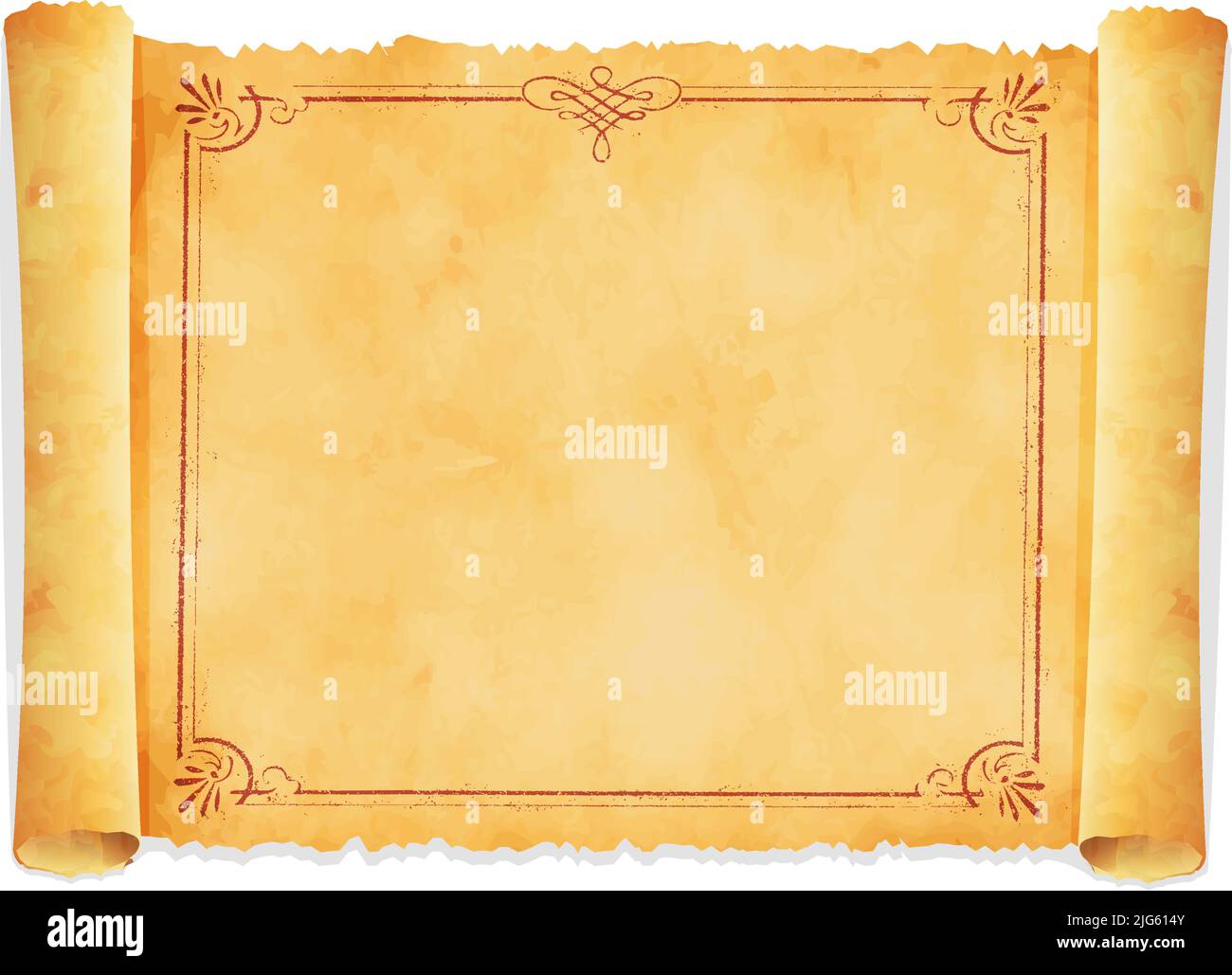 Old frame illustration hi-res stock photography and images - Alamy
