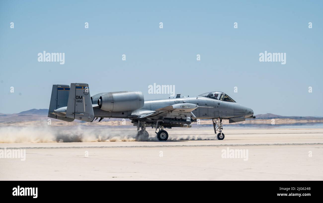An A-10 Thunderbolt II, assigned to the 355th Wing, out of Davis ...